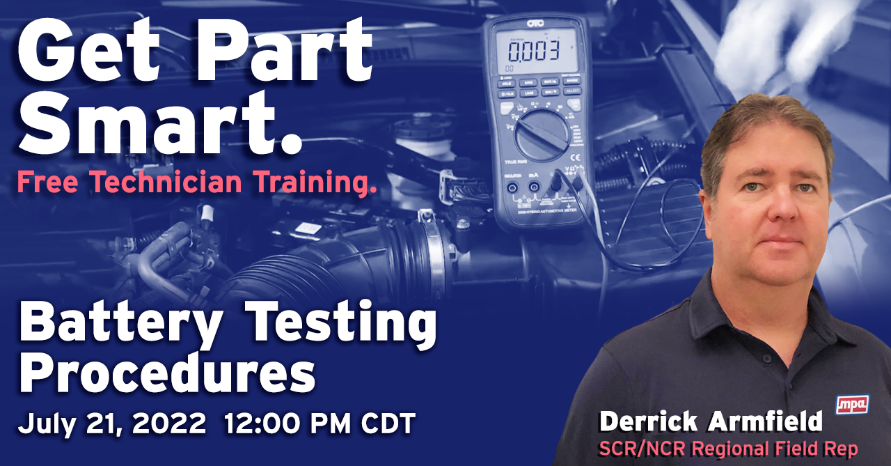 Get Part Smart with Proper Battery Testing Procedures
